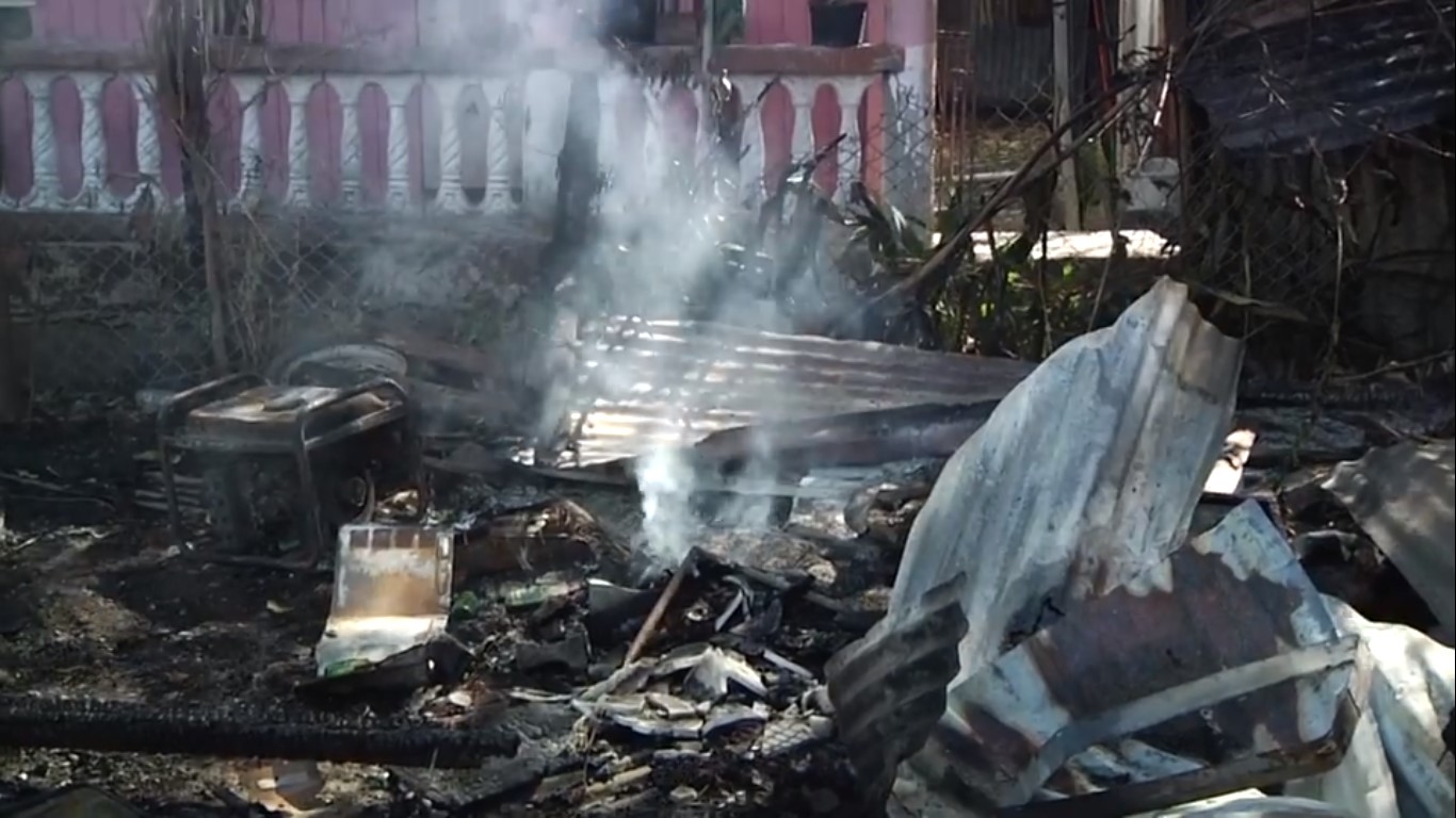Villagers Suspect Arson in Ottos House Fire - Antigua News Room