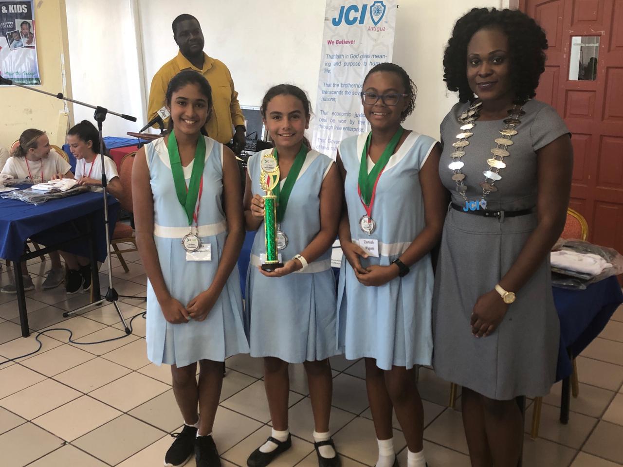 JCI Antigua Awards young Mathematicians in Mathlete Competition ...