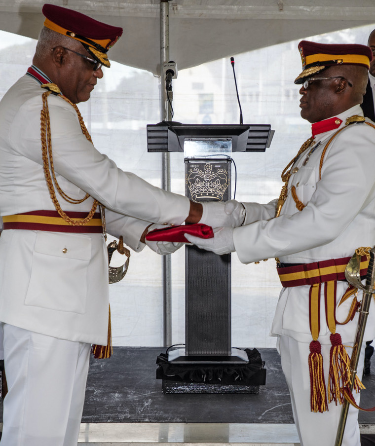 Colonel Telbert L. A. Benjamin Is New Chief Of Defence Staff Of The ...