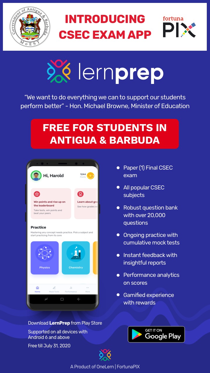 Phone App To Aid Students In CXC Preparation - Antigua News Room