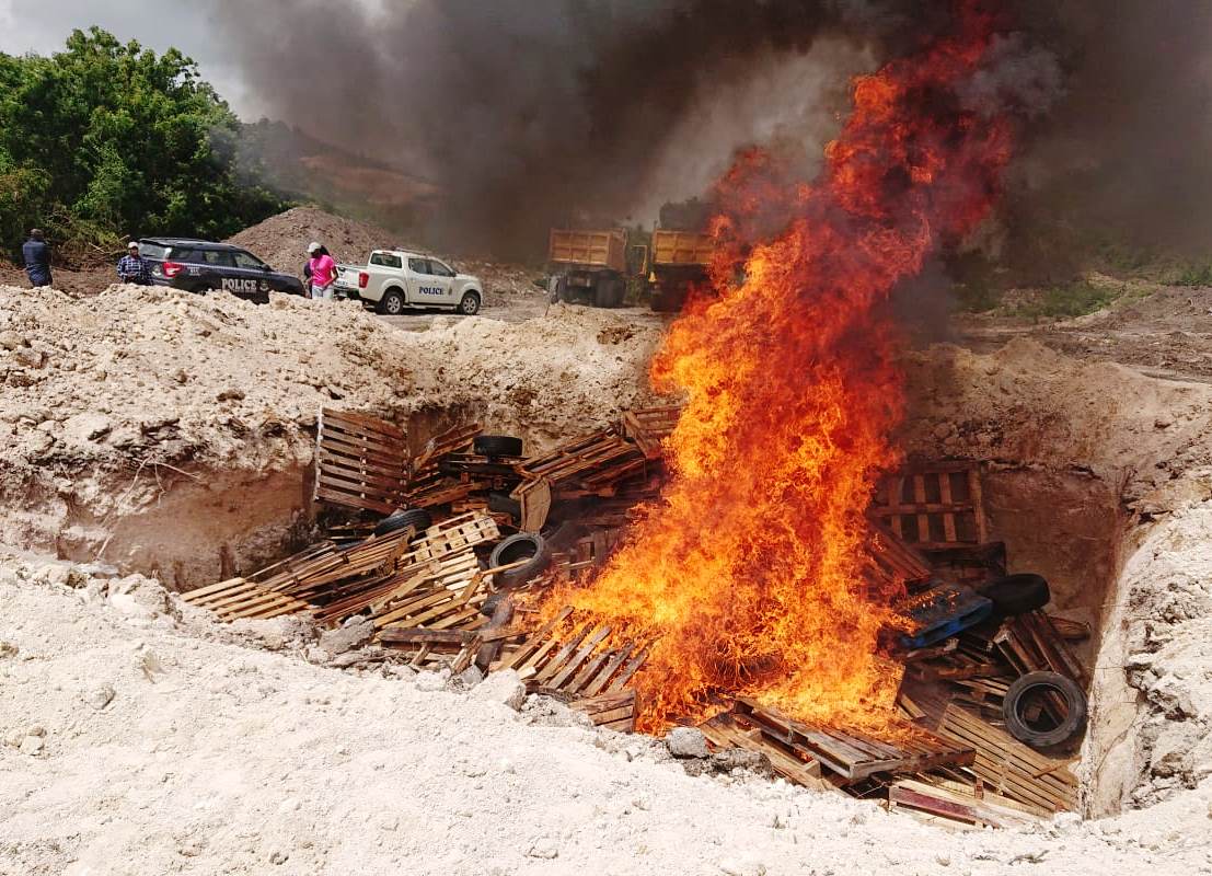 Nearly Four Million Dollars Worth Of Drugs Destroyed By The Police ...