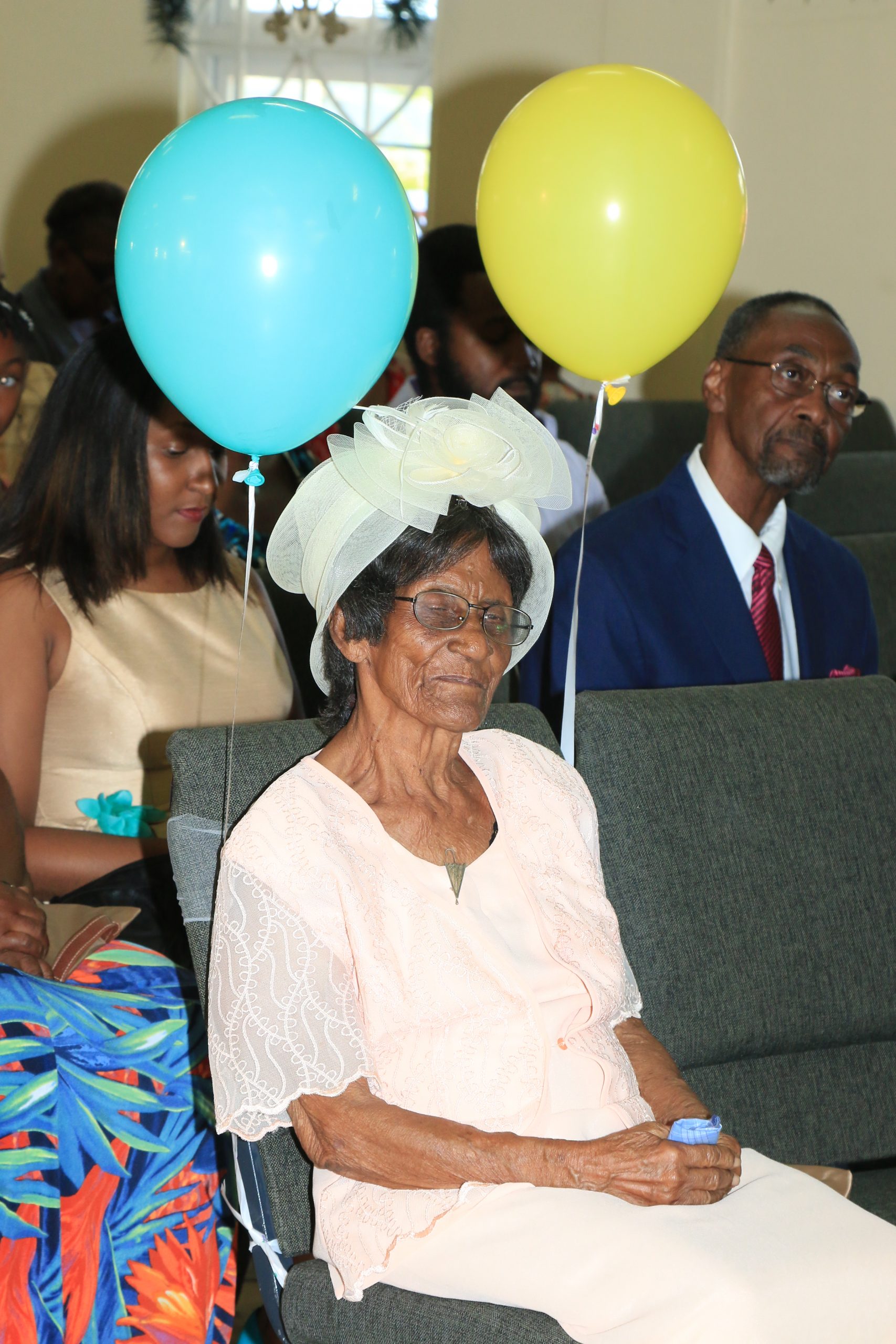 Centenarian Ms Gladys Hodge is celebrating her 103rd birthday today ...
