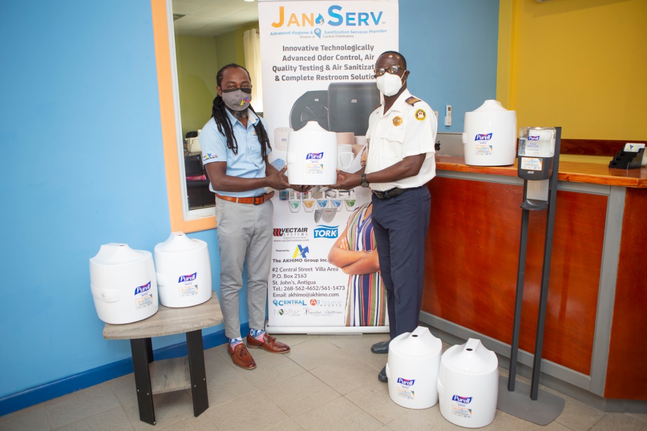 Antiguan owned company makes worthwhile donation to Customs Division ...