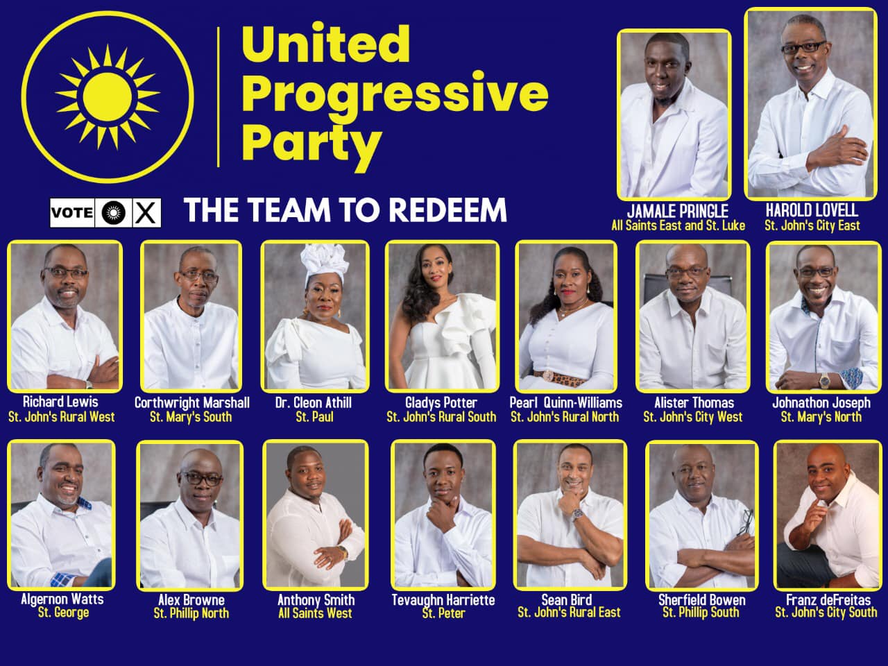 WATCH: UPP Campaign Media Launch - Antigua News Room