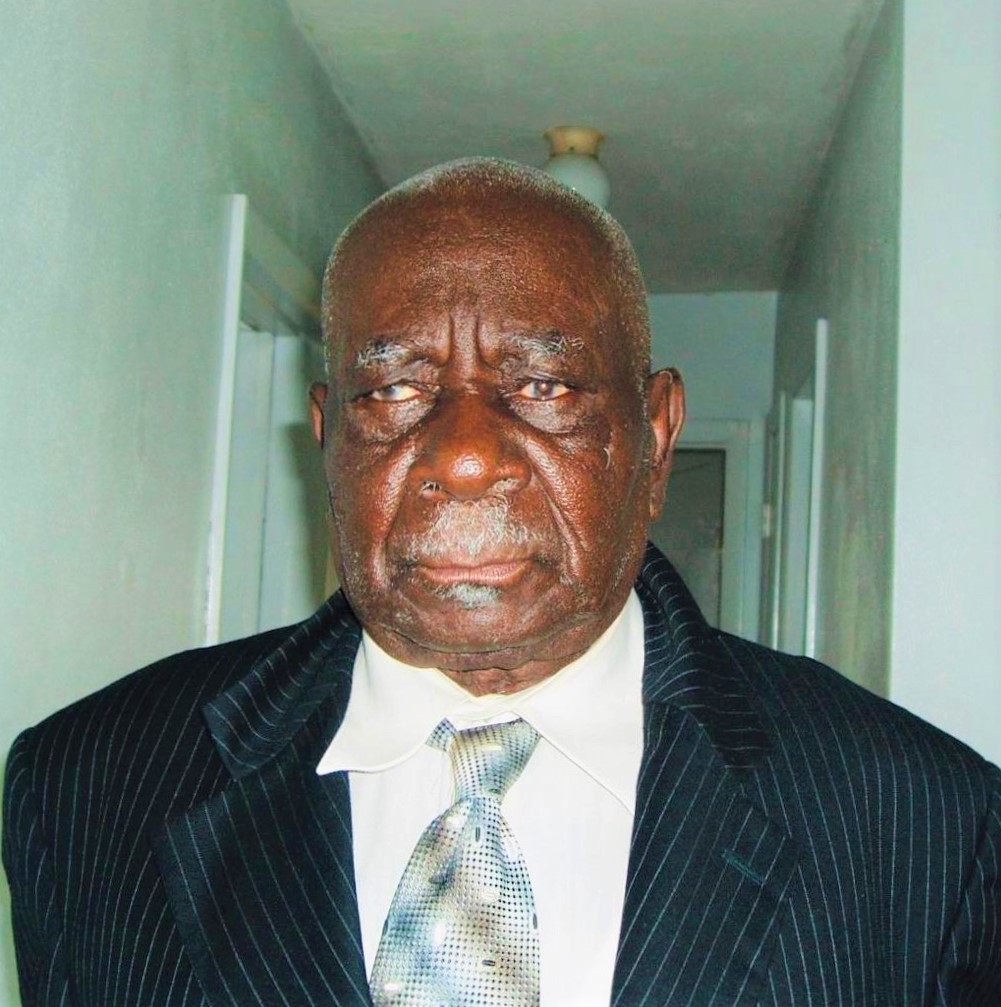 Centenarian Mr. George Benjamin celebrating his 102nd birthday today ...