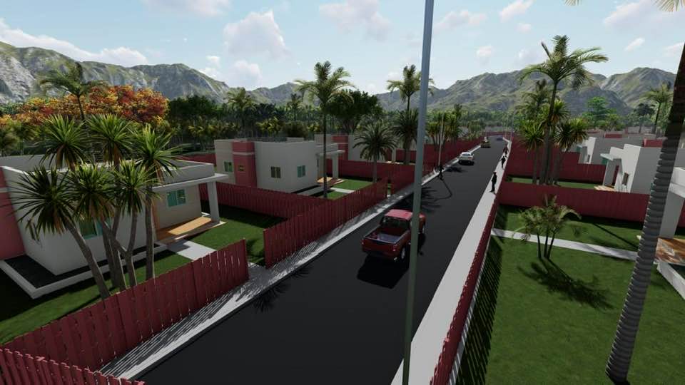 Several 'starter homes' now under construction at various location ...