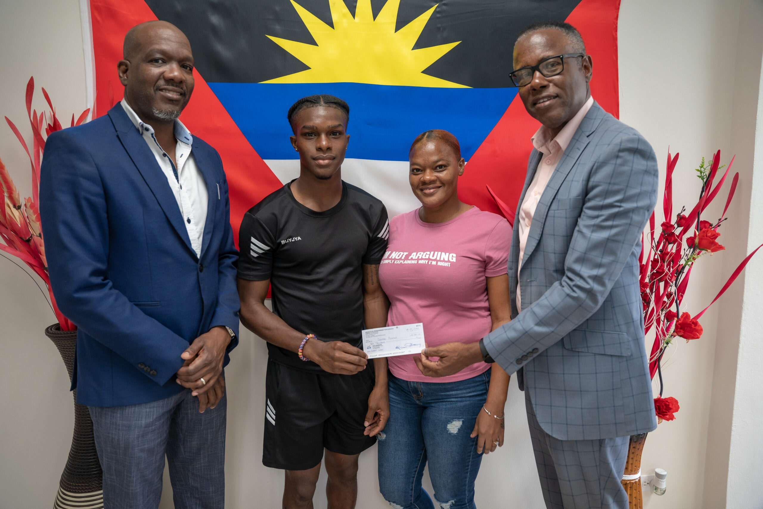National Gold Medal Sprinter Dwayne Fleming Gets A $10,000 Government ...