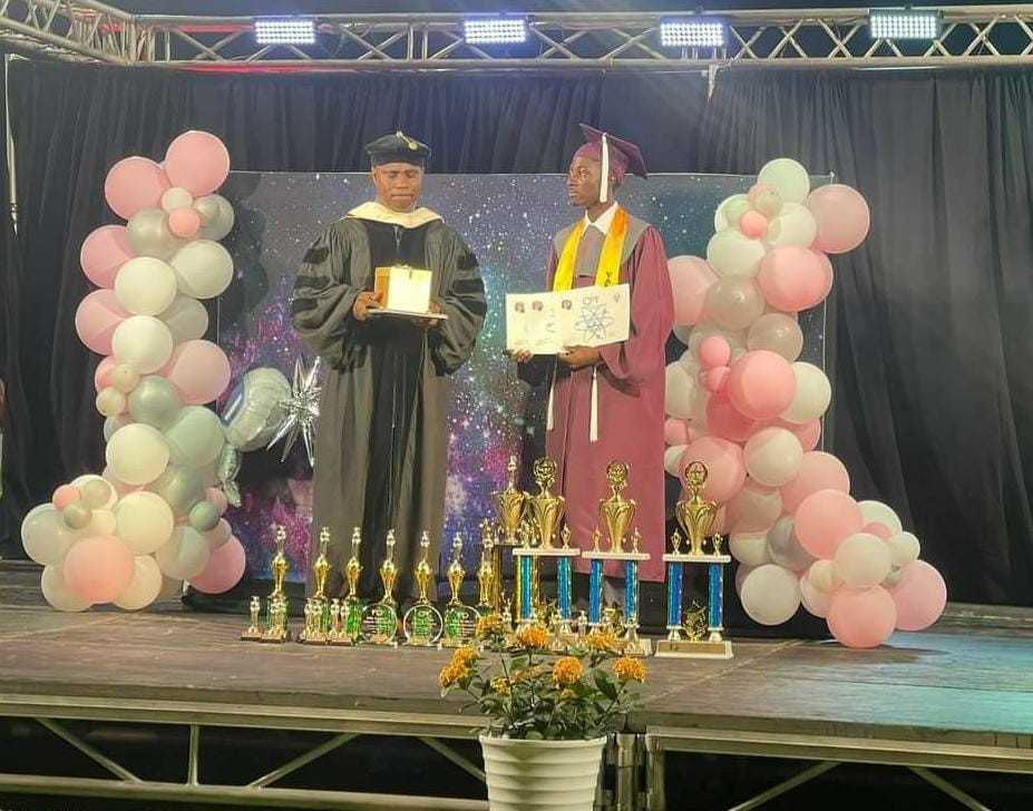 Princess Margaret Secondary valedictorian commended for outstanding academic performance ...