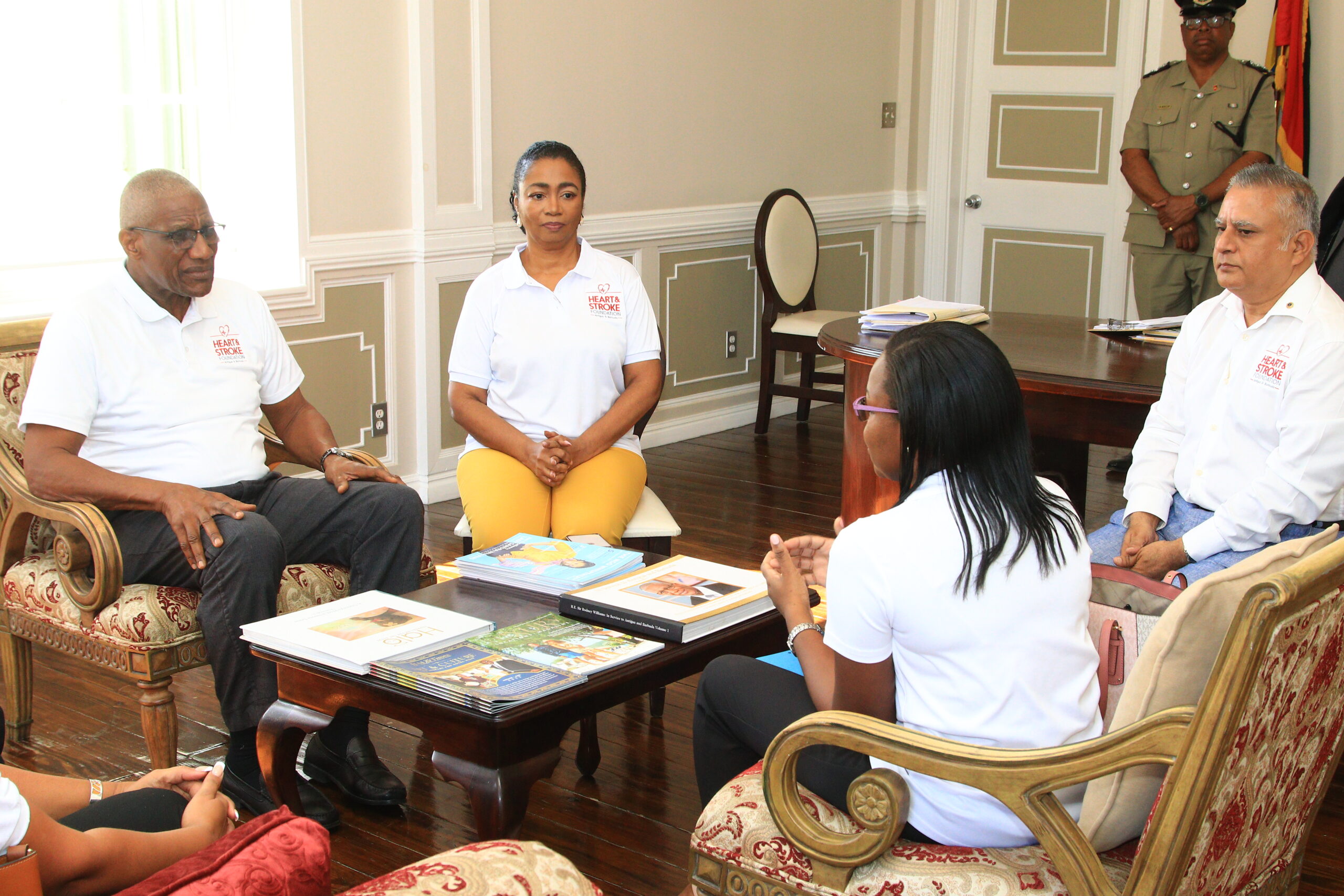Heart And Stroke Foundation Of Antigua And Barbuda Pays Courtesy Call ...