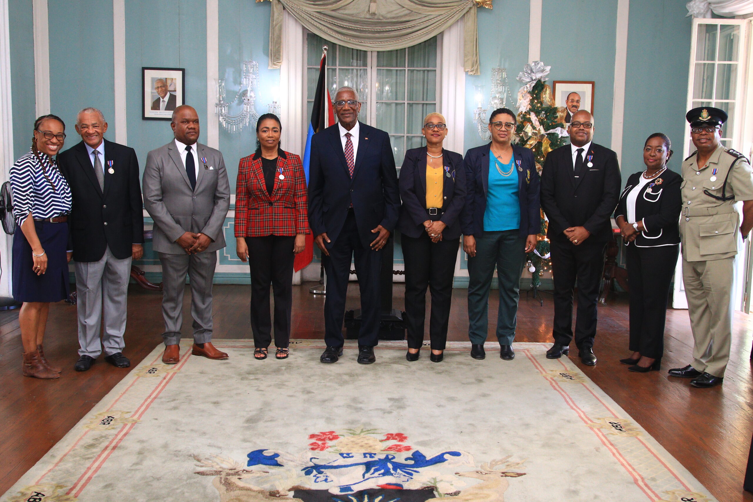 60 members of the national security services and 7 civilians receive ...