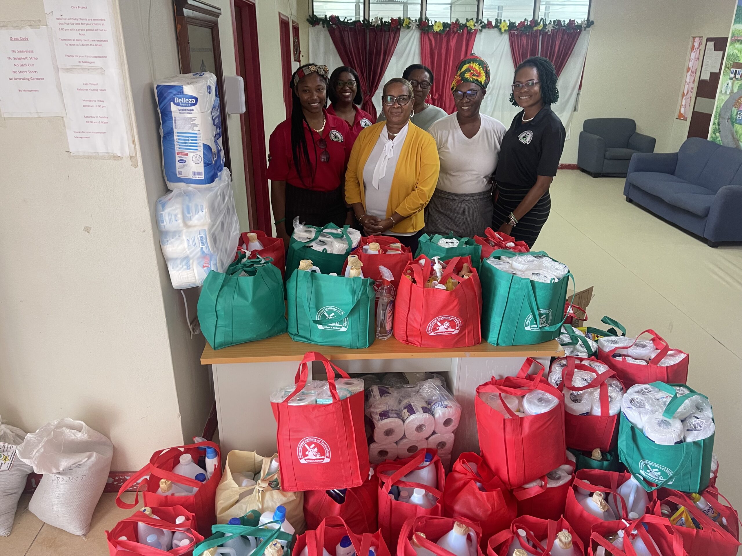 ABIIT Spring Charity Drive Donation - Antigua News Room