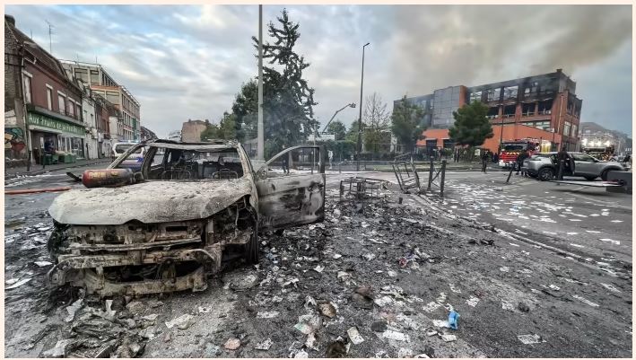 Riots erupt in French Caribbean territories in reaction to unrest in ...