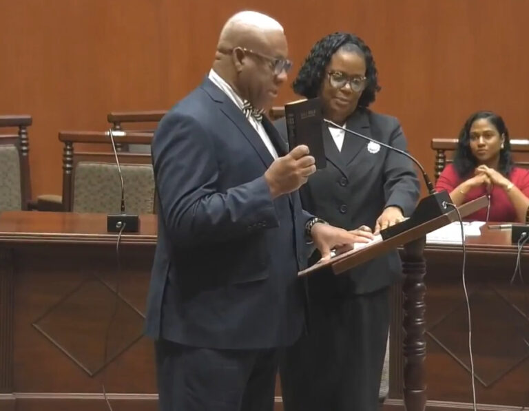 Osbert Frederick Takes Oath As New House Speaker - Antigua News Room