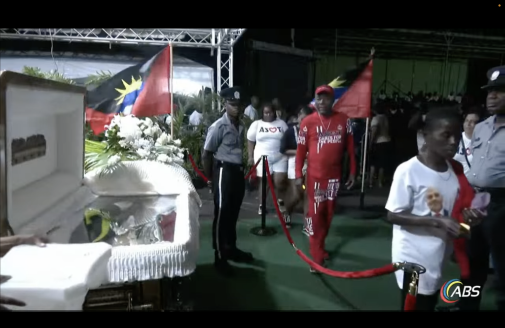 PHOTOS: Thousands of residents view the body of the late Hon. Asot ...