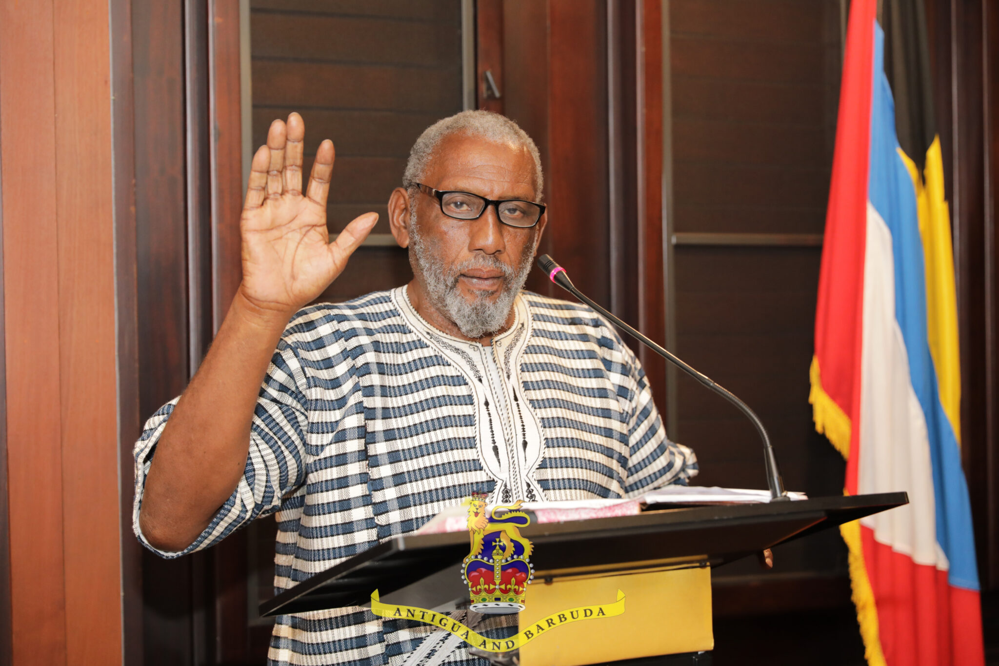 Leon Chaku Symister Sworn in as Final Member of Boundaries Commission - Antigua News Room